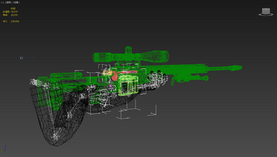 次世代 AX50狙击枪模型-穿戴服饰模型库-3ds Max(.max)模型下载-cg模型网
