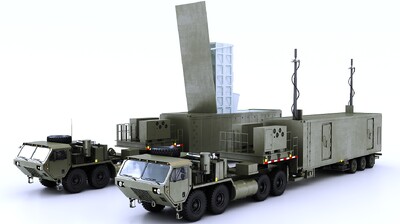 美国战略中程火力SMRF指挥及发射系统模型-火炮器械模型库-3ds Max(.max)模型下载-cg模型网