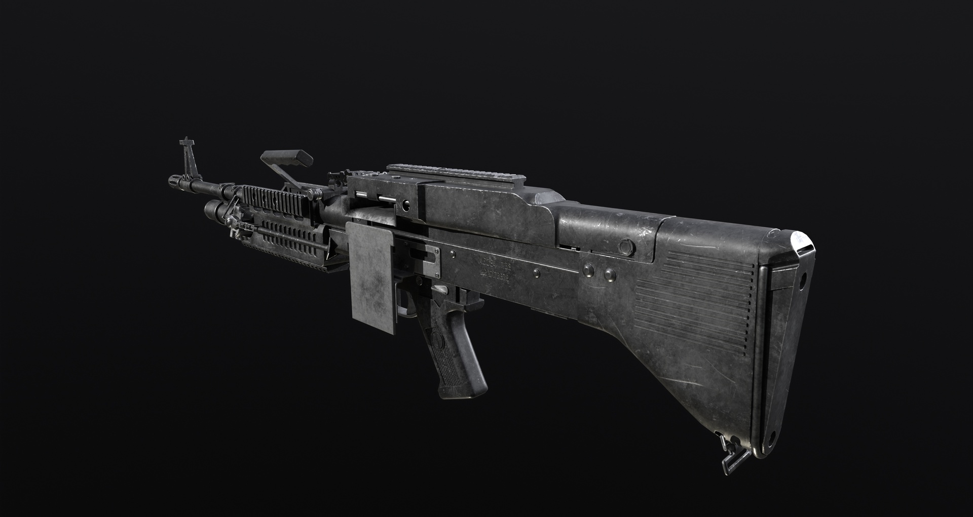 M60E4模型 - 游戏/影视/动画 - 作品模型 - CG模型网