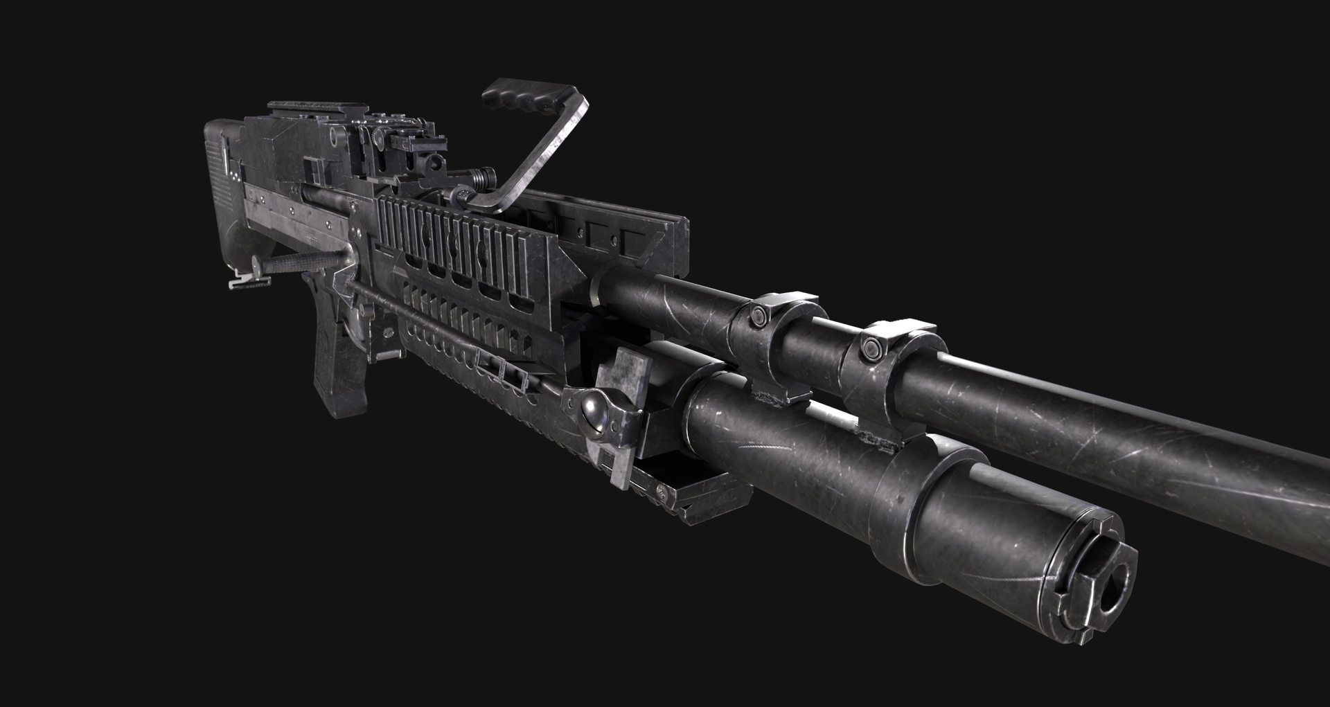 M60E4模型 - 游戏/影视/动画 - 作品模型 - CG模型网