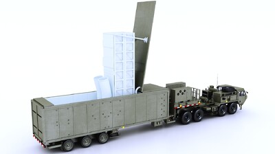 美国战略中程火力SMRF火力发射单元模型-火炮器械模型库-3ds Max(.max)模型下载-cg模型网