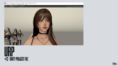 Ryu 韩流歌手模型-女人模型库-Unity模型下载-cg模型网