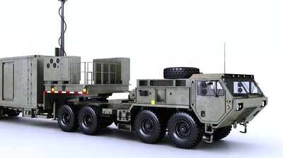 美国战略中程火力SMRF指挥控制单元模型-火炮器械模型库-3ds Max(.max)模型下载-cg模型网