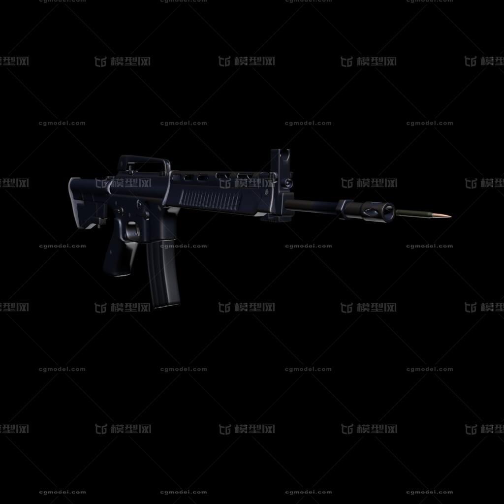 台湾省 T91模型-枪械模型模型库-FBX(.fbx)模型下载-cg模型网