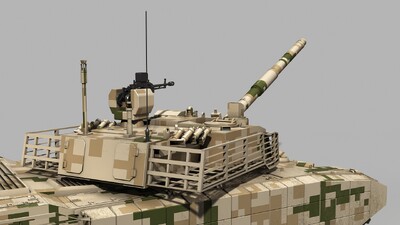 15式轻型坦克 轻坦模型-装甲车／坦克模型库-3ds Max(.max)模型下载-cg模型网