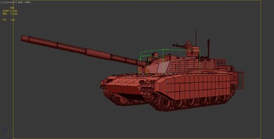 15式轻型坦克 轻坦模型-装甲车／坦克模型库-3ds Max(.max)模型下载-cg模型网