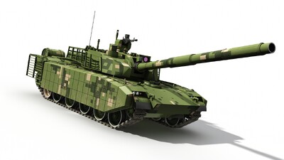 15式轻型坦克 轻坦模型-装甲车／坦克模型库-3ds Max(.max)模型下载-cg模型网