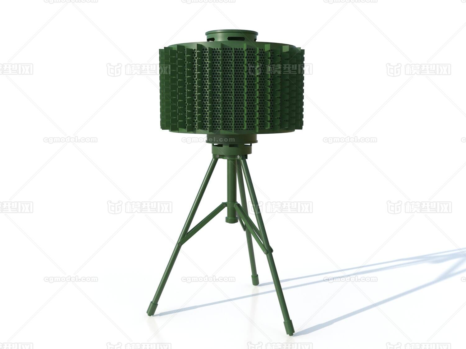 YLC-48便携式多功能侦察雷达模型-其他器械模型库-3ds Max(.max)模型下载-cg模型网