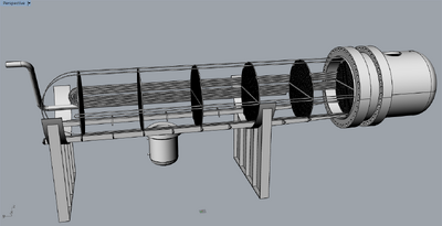 TEMA BKU管壳式换热器模型-工业设备模型库-Rhinoceros 3D(.3dm)模型下载-cg模型网