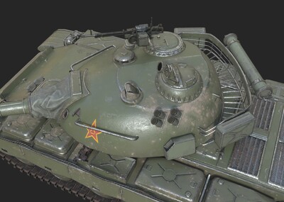 PBR 三涂装模型-装甲车／坦克模型库-Substance Painter(.spp/.****sar)模型下载-cg模型网