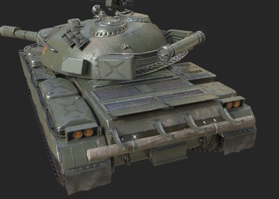 PBR 三涂装模型-装甲车／坦克模型库-Substance Painter(.spp/.****sar)模型下载-cg模型网
