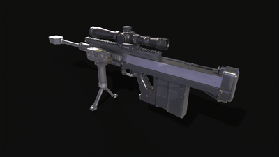 GM6山猫狙击步枪 狙击枪模型-枪械模型模型库-3ds Max(.max)模型下载-cg模型网