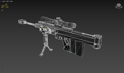 GM6山猫狙击步枪 狙击枪模型-枪械模型模型库-3ds Max(.max)模型下载-cg模型网