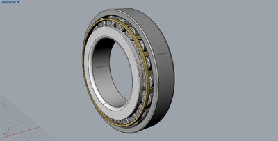 圆锥滚子轴承KB02 55x100模型-工业设备模型库-FBX(.fbx)模型下载-cg模型网