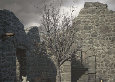 神秘魔法诅咒地地穴入口 C384模型-古代场景模型库-3ds Max(.max)模型下载-cg模型网