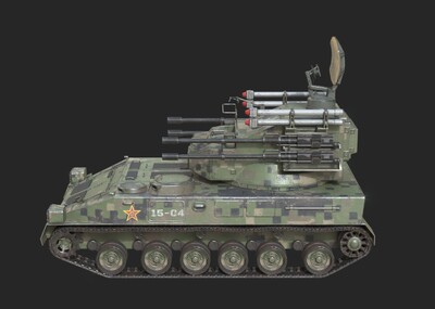 PBR 四涂装模型-火炮器械模型库-Substance Painter(.spp/.****sar)模型下载-cg模型网
