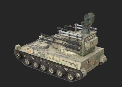 PBR 四涂装模型-火炮器械模型库-Substance Painter(.spp/.****sar)模型下载-cg模型网