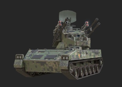 PBR 四涂装模型-火炮器械模型库-Substance Painter(.spp/.****sar)模型下载-cg模型网