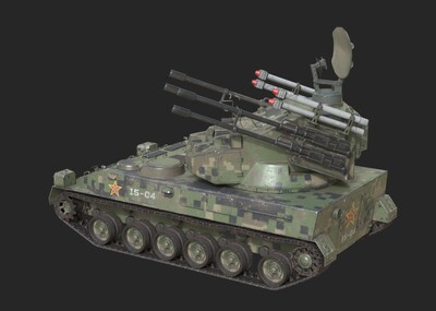PBR 四涂装模型-火炮器械模型库-Substance Painter(.spp/.****sar)模型下载-cg模型网