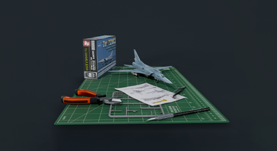 俄罗斯Tu-22轰炸机 KH58导弹模型-军用飞机模型库-3ds Max(.max)模型下载-cg模型网