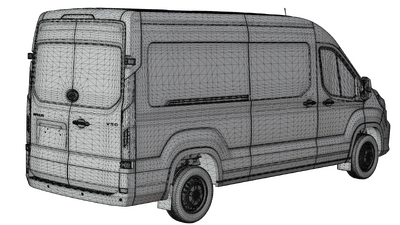 大通 V90模型-轿车模型库-3ds Max(.max)模型下载-cg模型网