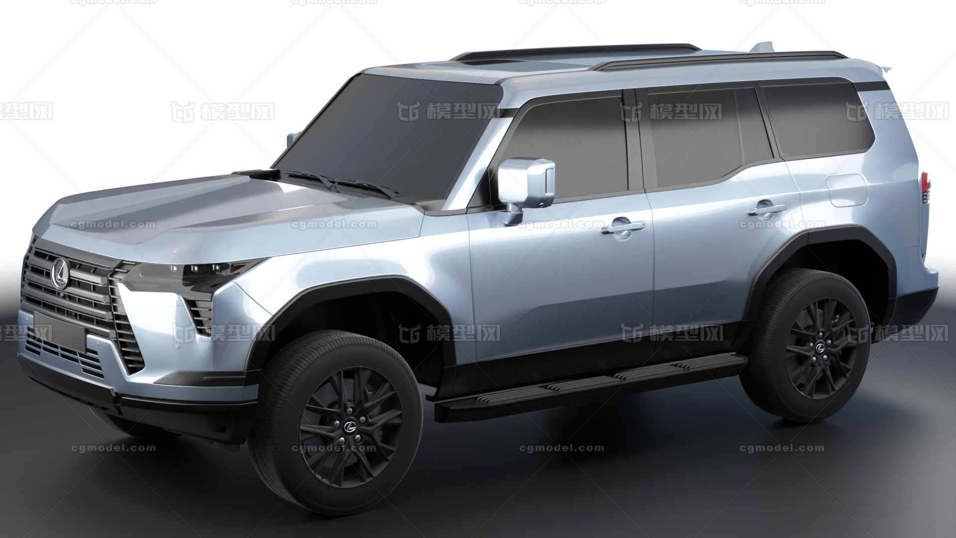 雷克萨斯 GX550模型-越野车模型库-3ds Max(.max)模型下载-cg模型网