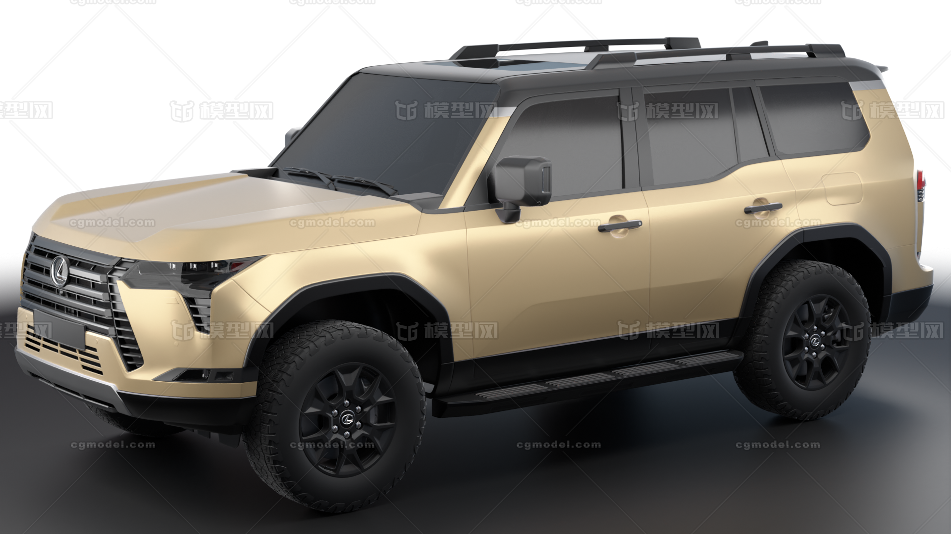 雷克萨斯 GX550模型-越野车/SUV模型库-3ds Max(.max)模型下载-cg模型网