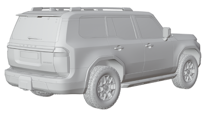 雷克萨斯 GX550模型-越野车/SUV模型库-3ds Max(.max)模型下载-cg模型网