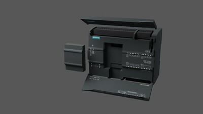 西门子1200plc模型-电脑设备模型库-3ds Max(.max)模型下载-cg模型网