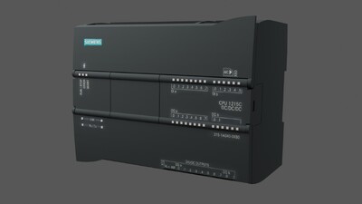 西门子1200plc模型-电脑设备模型库-3ds Max(.max)模型下载-cg模型网