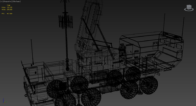 俄罗斯S-400防空导弹系统92N6A模型-装甲车／坦克模型库-3ds Max(.max)模型下载-cg模型网