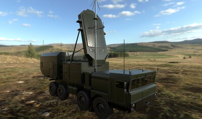 俄罗斯S-400防空导弹系统92N6A模型-装甲车／坦克模型库-3ds Max(.max)模型下载-cg模型网