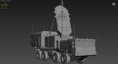 俄罗斯S-400防空导弹系统92N6A模型-装甲车／坦克模型库-3ds Max(.max)模型下载-cg模型网