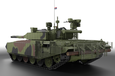 M-84AS2 T-72M模型-装甲车／坦克模型库-3ds Max(.max)模型下载-cg模型网