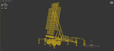 JY-27A雷达模型-其他器械模型库-3ds Max(.max)模型下载-cg模型网