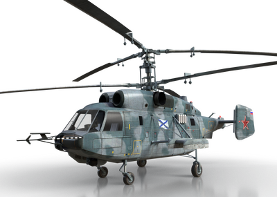 卡29舰载直升机 Ka-29模型-军用直升机模型库-3D Studio(.3ds)模型下载-cg模型网