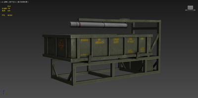 M58A3直列装药扫雷器 MICLIC模型-其他器械模型库-3ds Max(.max)模型下载-cg模型网