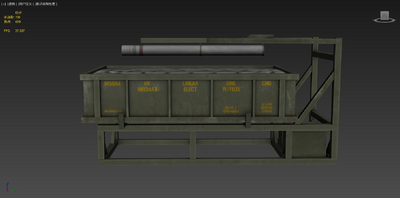 M58A3直列装药扫雷器 MICLIC模型-其他器械模型库-3ds Max(.max)模型下载-cg模型网