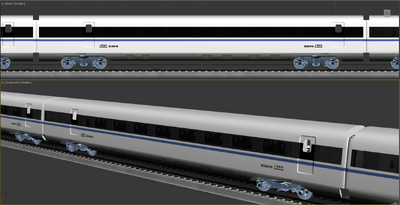 CRH380AL最完整的高清司机室+车厢模型-火车/轨道车模型库-3ds Max(.max)模型下载-cg模型网