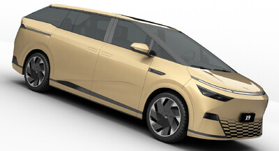 2024款小鹏X9 小鹏MPV模型-轿车模型库-3ds Max(.max)模型下载-cg模型网