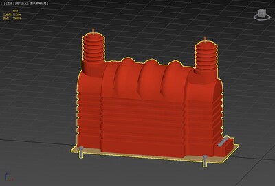 35kV电压互感器模型-电机部件模型库-3ds Max(.max)模型下载-cg模型网
