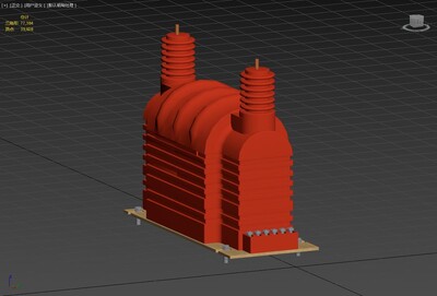 35kV电压互感器模型-电机部件模型库-3ds Max(.max)模型下载-cg模型网