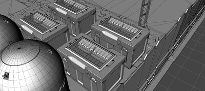 科幻外太空星球地表基地建筑设备 C473模型-科幻场景模型库-3ds Max(.max)模型下载-cg模型网