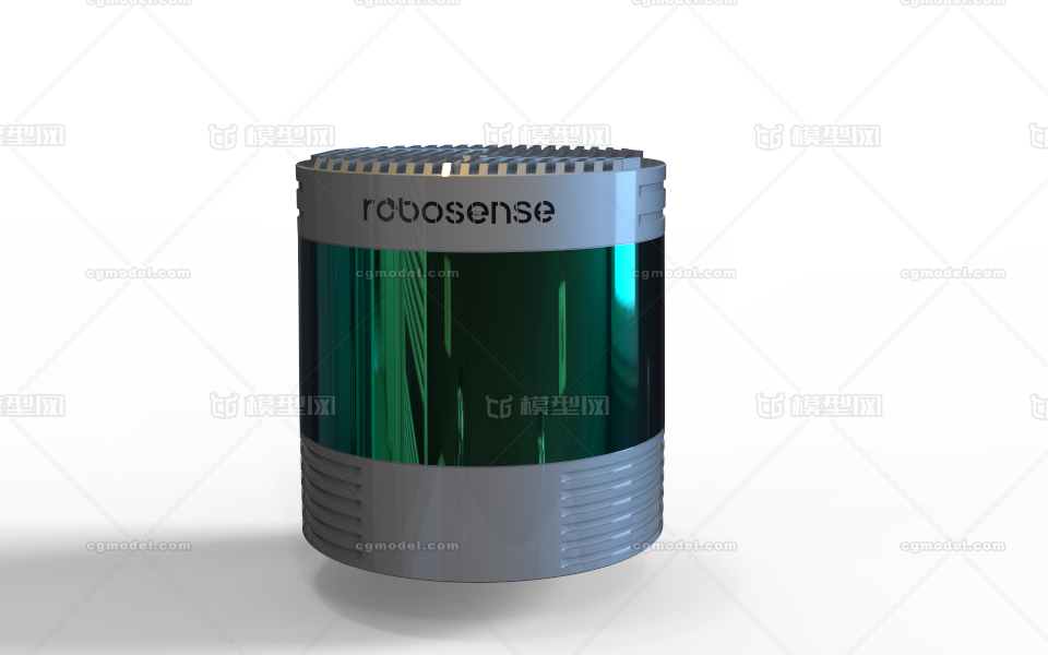 rs-ruby-plus128线激光雷达模型-车辆部件模型库-FBX(.fbx)模型下载-cg模型网