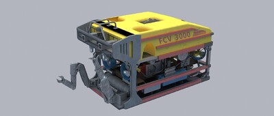 ROV 水下机器人模型-自然场景模型库-3ds Max(.max)模型下载-cg模型网