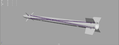 9K121 Vikhr旋风导弹AT-16模型-火炮器械模型库-Maya(.ma/.mb)模型下载-cg模型网