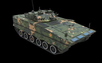 PAL ZBD-04A IFV步兵战车模型-装甲车／坦克模型库-3ds Max(.max)模型下载-cg模型网