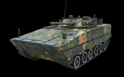 PAL ZBD-04A IFV步兵战车模型-装甲车／坦克模型库-3ds Max(.max)模型下载-cg模型网