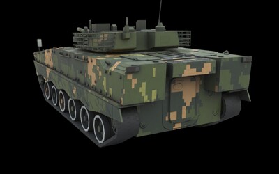 PAL ZBD-04A IFV步兵战车模型-装甲车／坦克模型库-3ds Max(.max)模型下载-cg模型网