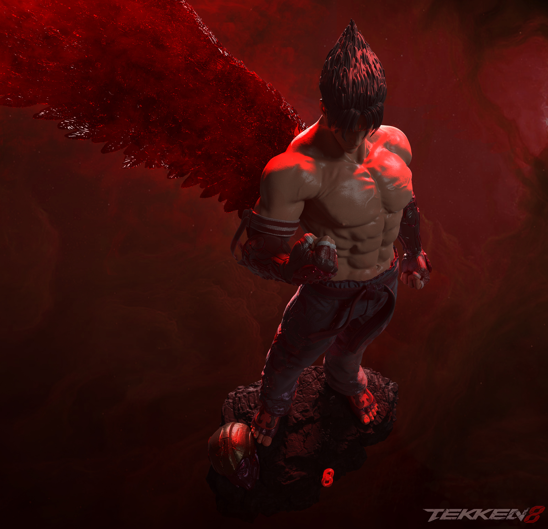 TEKKEN 8 JIN模型 - 角色/人物/生物 - 作品模型 - CG模型网